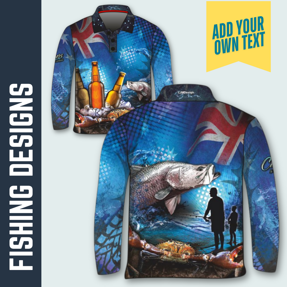 Customise Me - Fishing Designs – Fishing Shirt by LJMDesign