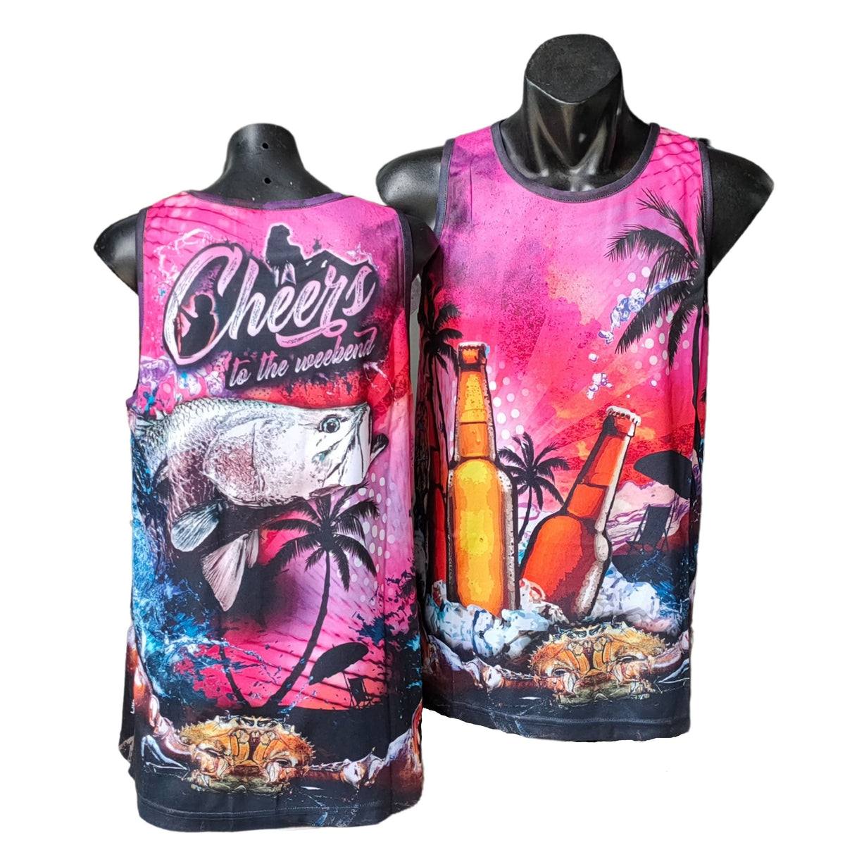 SINGLETS – Fishing Shirt by LJMDesign