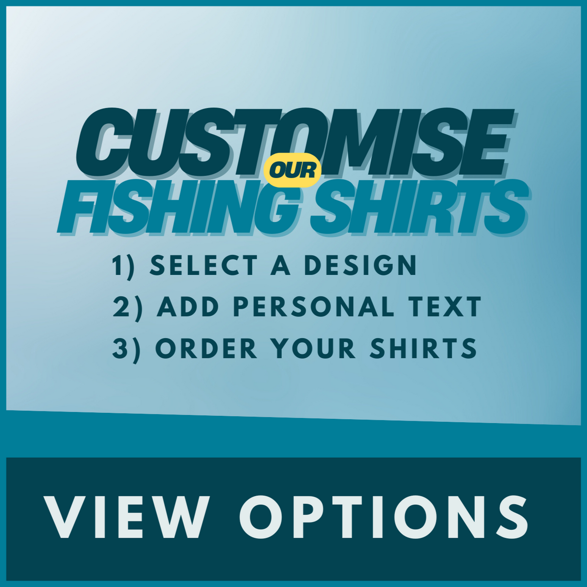 CUSTOMISE OUR FISHING SHIRTS – Fishing Shirt by LJMDesign