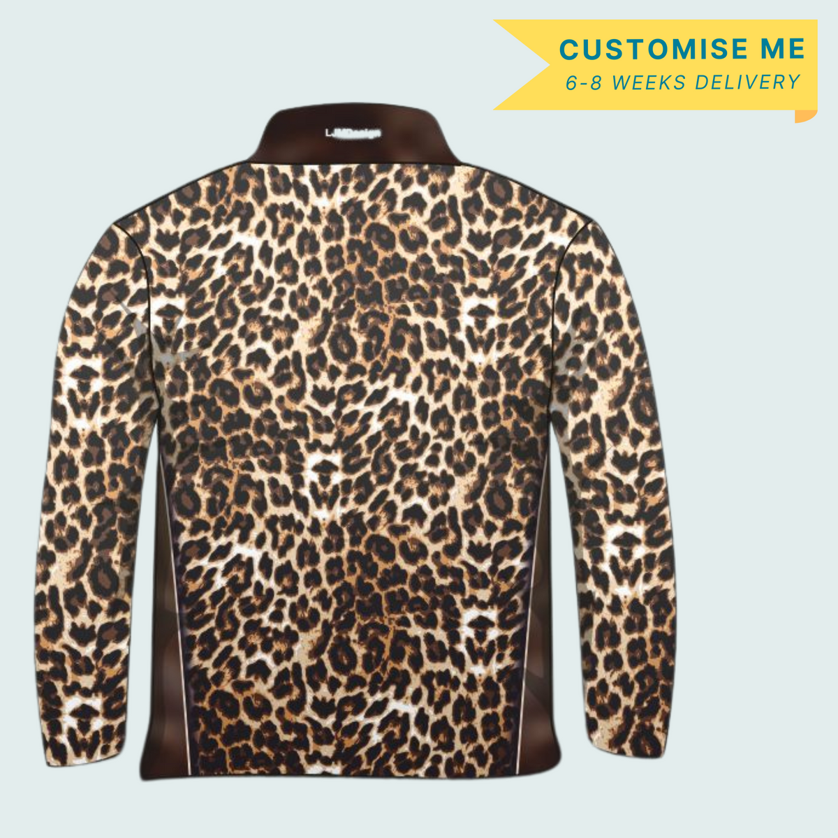 CUSTOMISE ME - Leopard Print – Fishing Shirt by LJMDesign