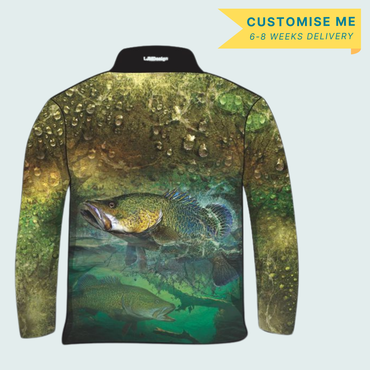 CUSTOMISE ME - Murray Cod Fever – Fishing Shirt by LJMDesign