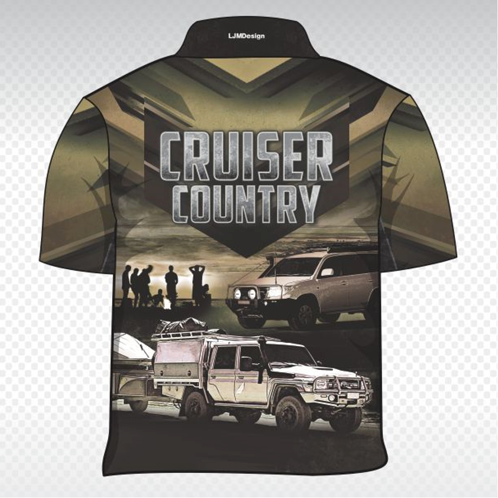 Short Sleeve Cruiser Country - Sandy Taupe – Fishing Shirt by LJMDesign