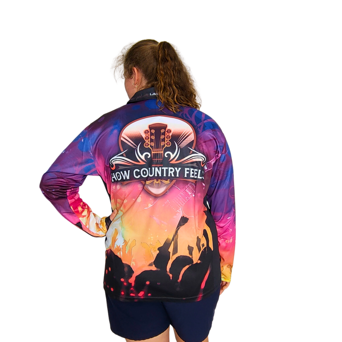 How Country Feels - Pink – Fishing Shirt by LJMDesign
