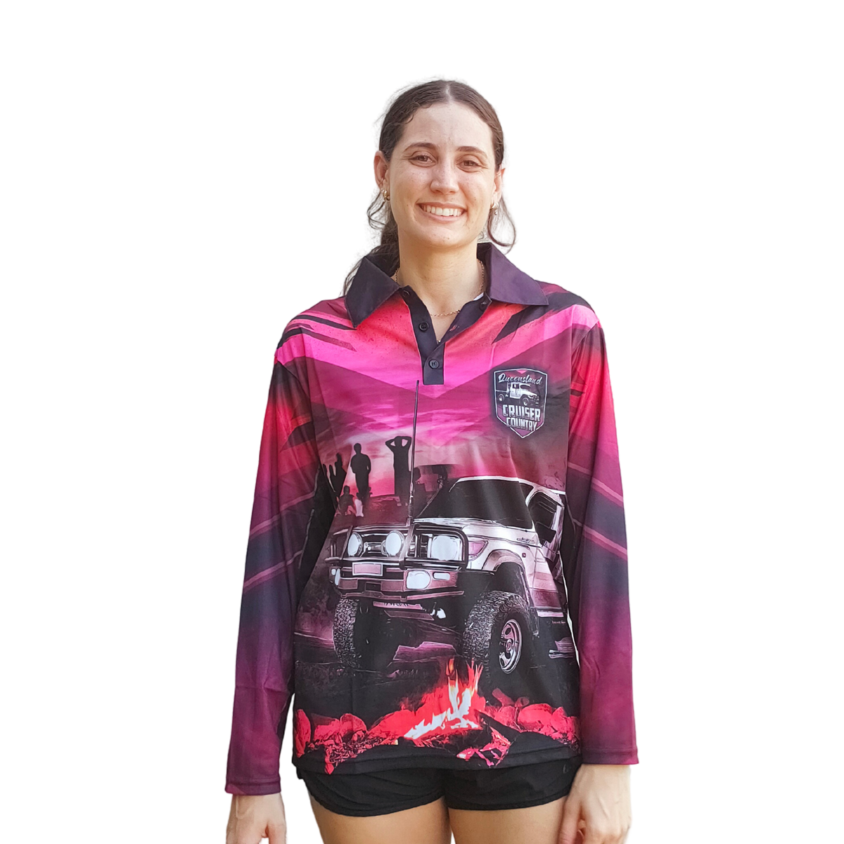 Queensland Cruiser Country – Fishing Shirt by LJMDesign
