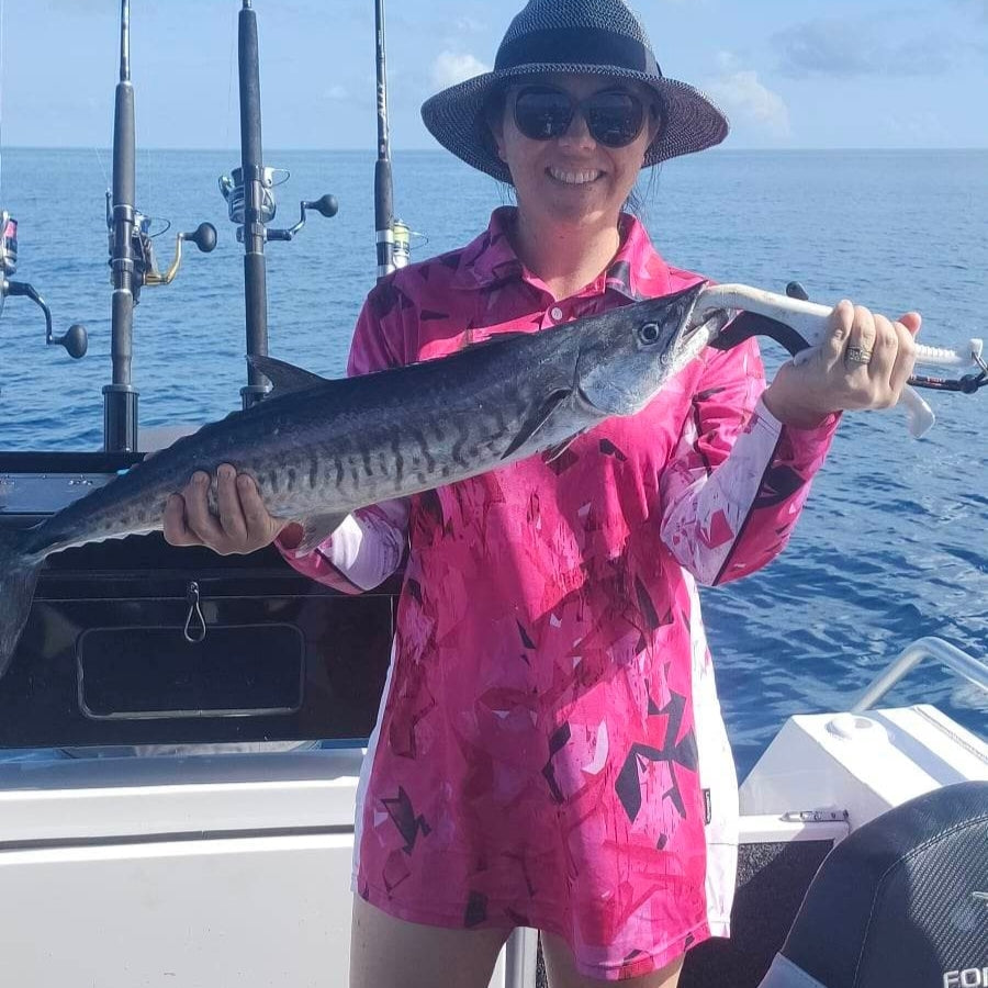 Geo Camo Dress - Pink – Fishing Shirt by LJMDesign