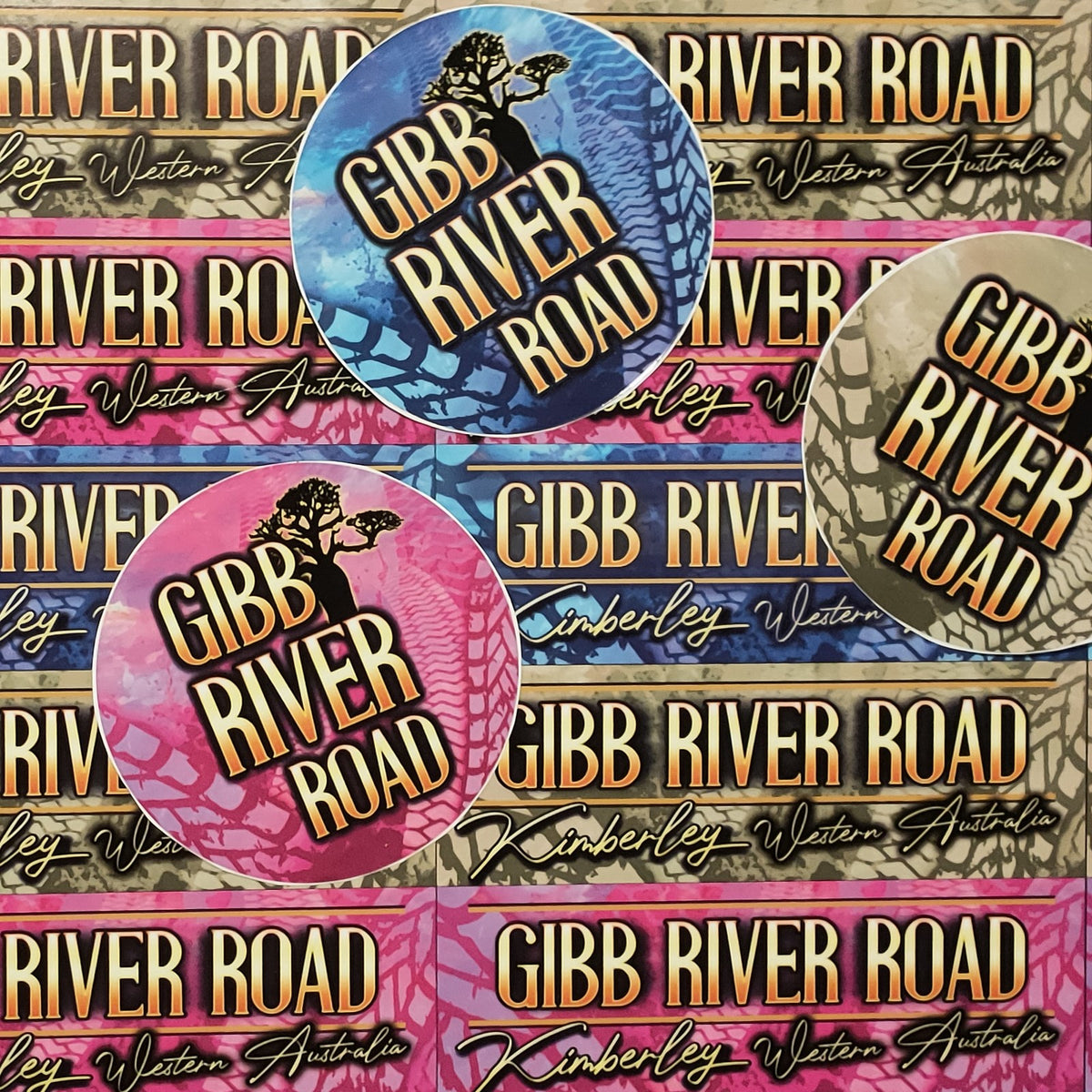 Gibb River Road Sticker – Fishing Shirt by LJMDesign
